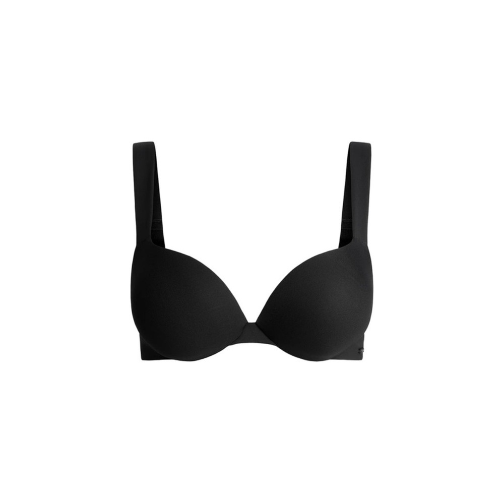 Skims Skims Skims Swim Ultimate Black Push Up Top - Gem
